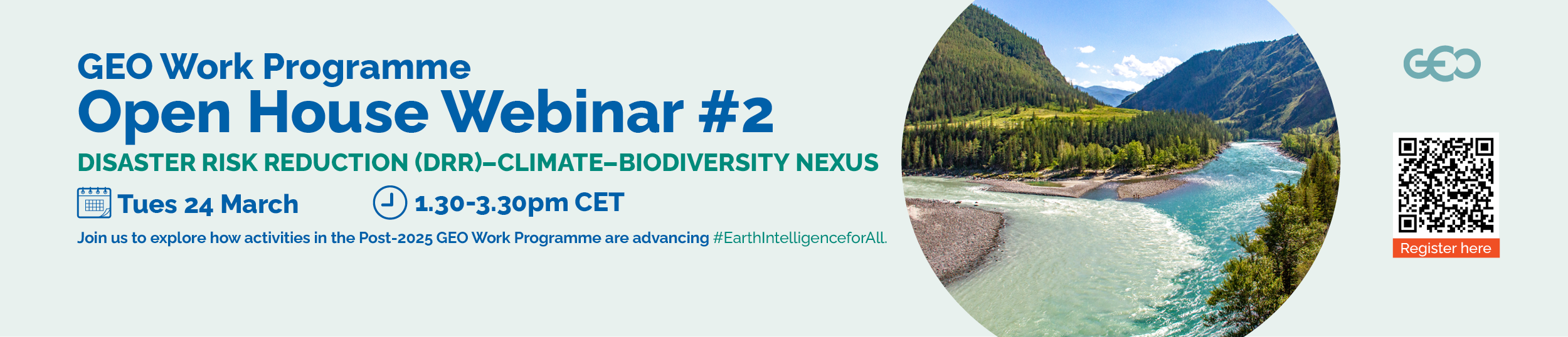 GEO Work Programme Open House Webinar #2 - GEO